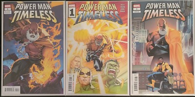 Power Man: Timeless #1 Lot of 3 Standard Covers, NM/Better | eBay