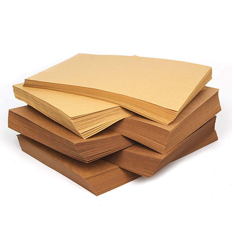 A4 Brown Kraft Paper DIY Handmake Card Board Craft Making Thick ...