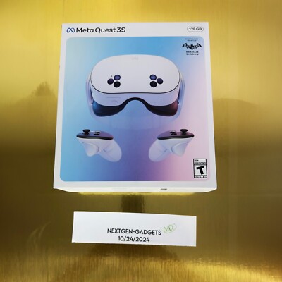 NEW Meta Quest 3S 128GB - Batman: Arkham Shadow & 3-Month Trial of Meta ...