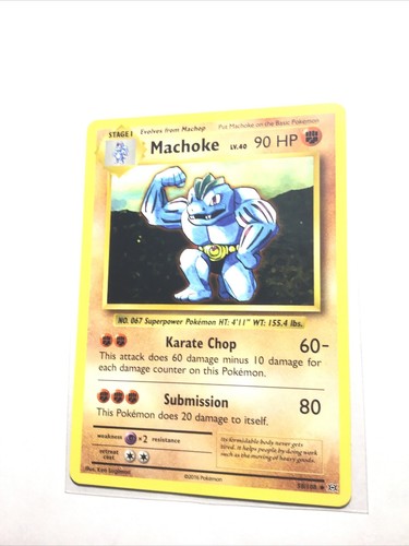 MACHOKE - 58/108 - XY Evolutions - Pokemon Card - NM | eBay