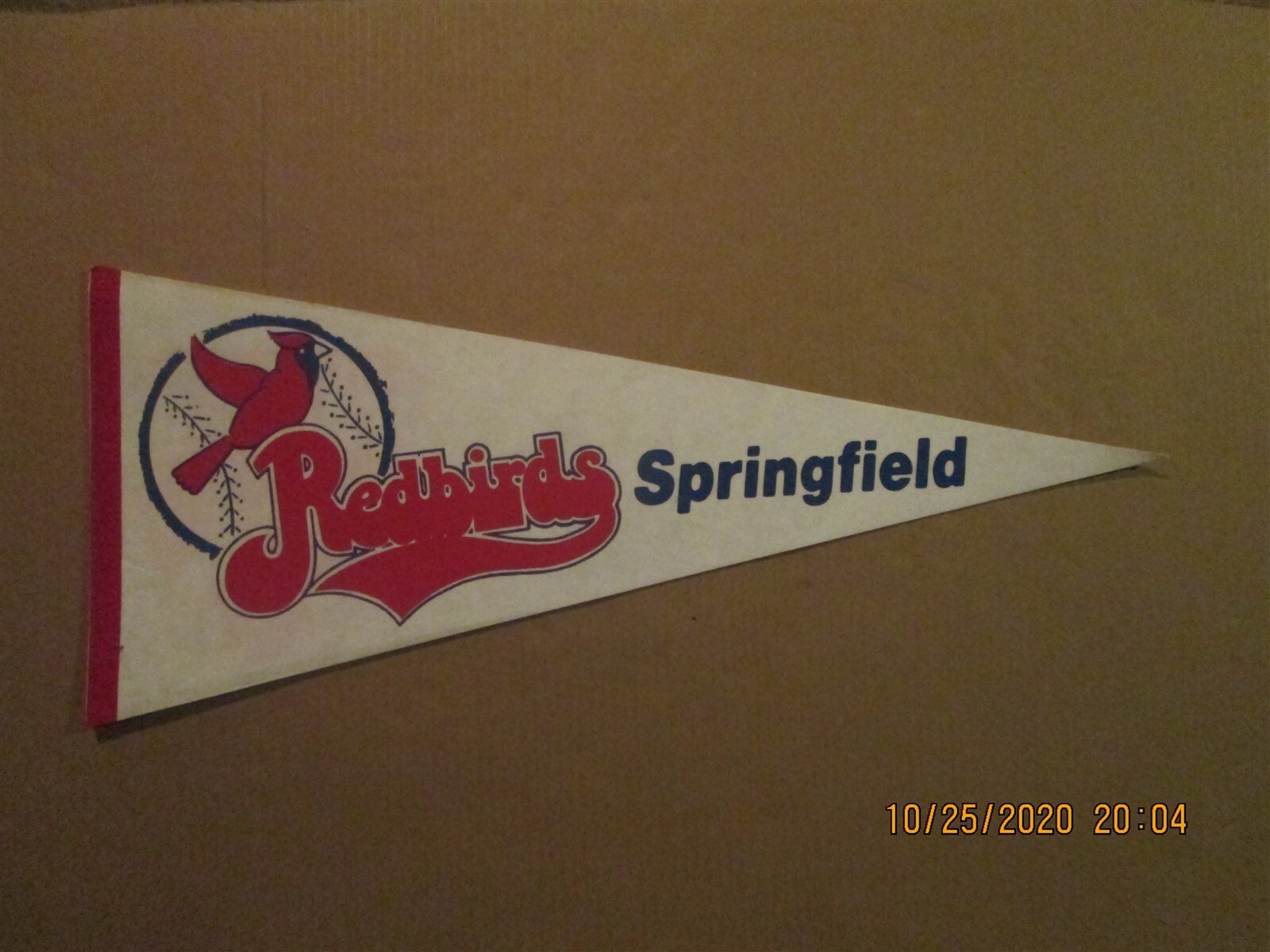 MWL Springfield Redbirds Vintage Defunct 1982 Team Logo Baseball ...