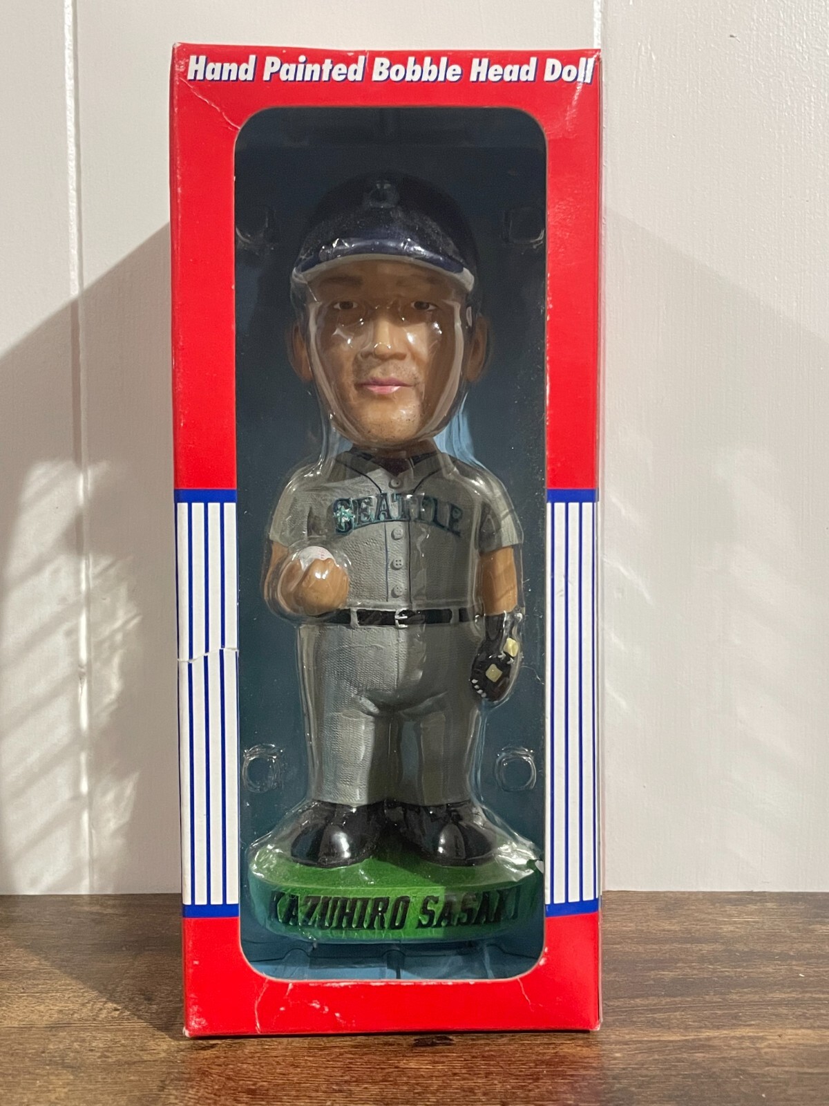 Bobblehead Kazuhiro Sasaki Seattle Mariners Hand Painted Bobble Dobble ...