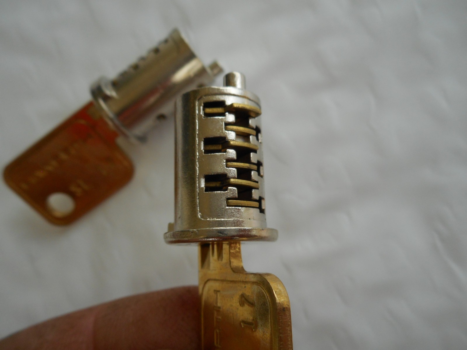 LOT OF 3 NEW HAWORTH LOCK CORES & KEYS SL SERIES Chrome SL - 19 | eBay