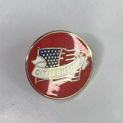 Citizenship American Flag Patriot Vintage Pin #137 | eBay