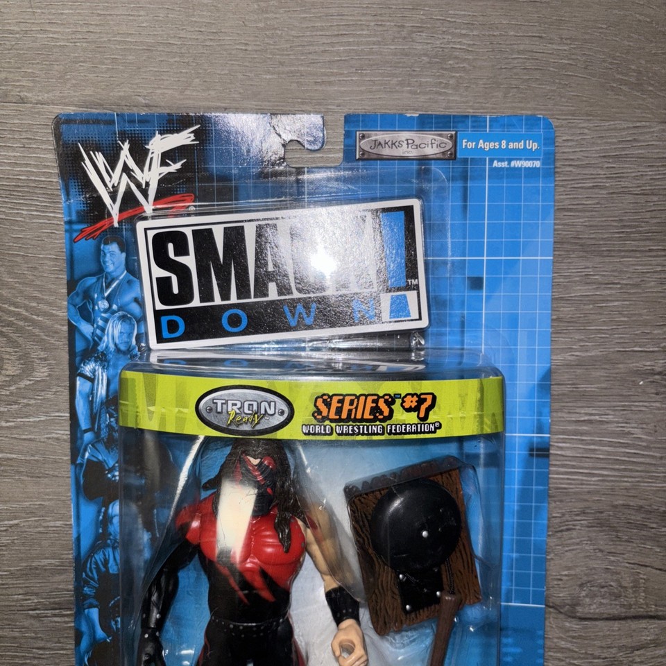 Kane Series 7 Smackdown Wrestling Figure WWF JAKKS SEALED WWE Tron ...