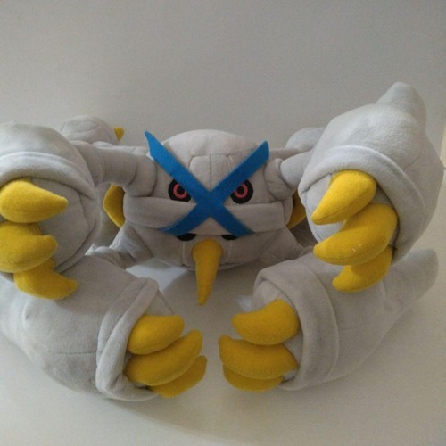 Pokemon Silver Mega Metagross Plush Toy Pokemon Center [Rare] | eBay