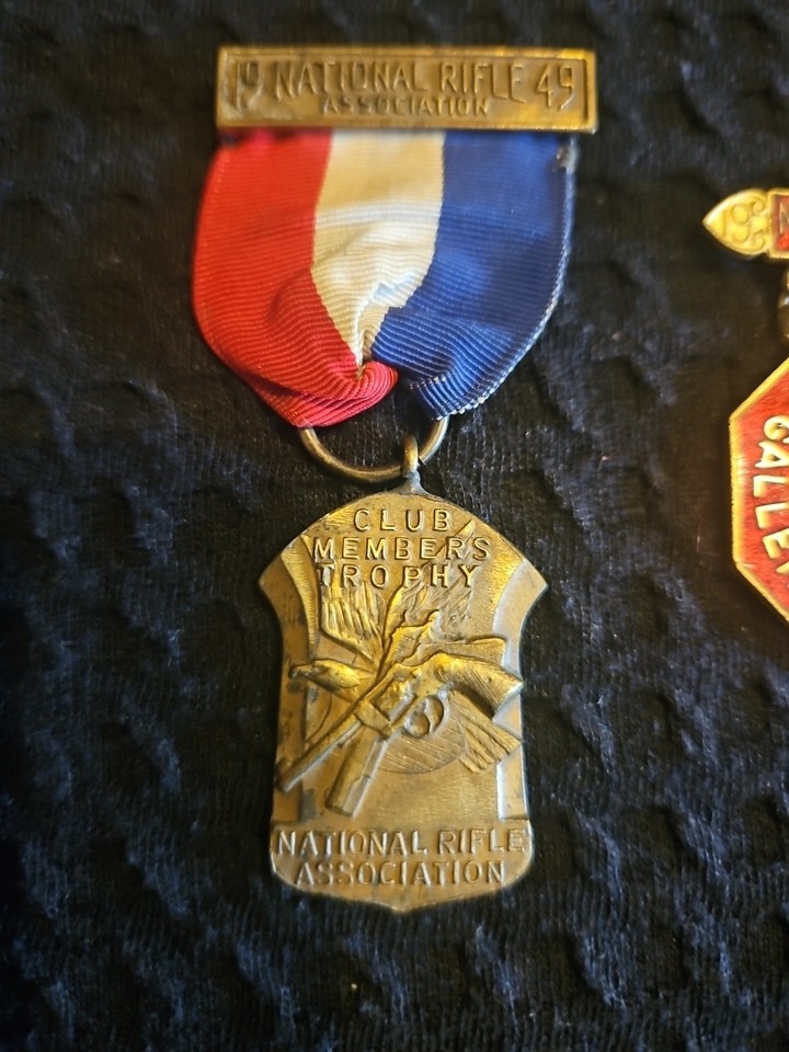 Lot Of 3 Vintage NRA Competition Medals 1938 1949 & 1 Unknown | eBay