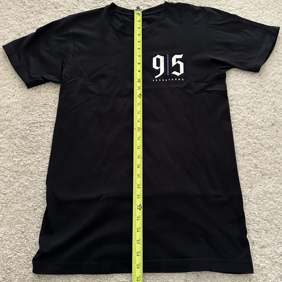 KNYEW Small Black Graphic Letter Logo Streetwear Oversized Hypebeast T ...