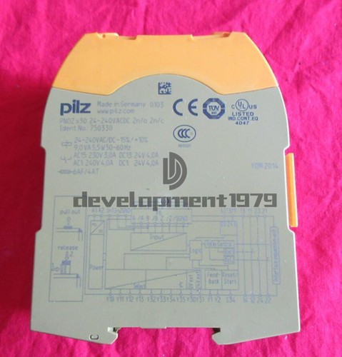 One Pilz PNOZ S30 750330 safety relay used | eBay