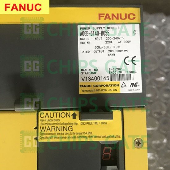 1PCS Used Fanuc A06B-6140-H055 Power Supply Driver In Good Condition | eBay
