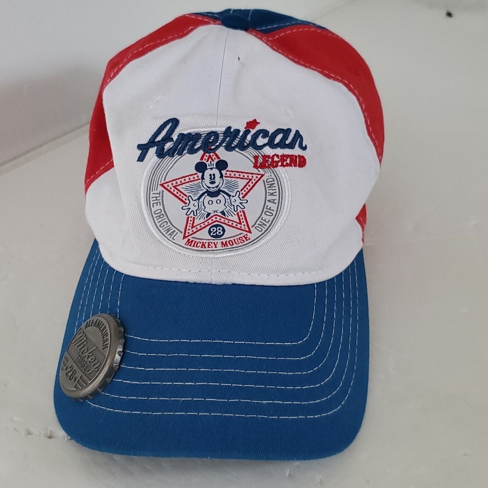 Vintage American Legend Hat Mickey Mouse Disney Parks… - Gem