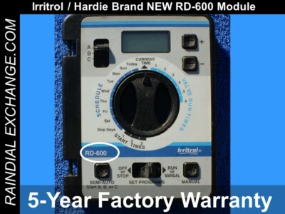 Irritrol / Hardie Rain Dial RD-600 - NEW - 24hr ship - *5yr WARRANTY ...