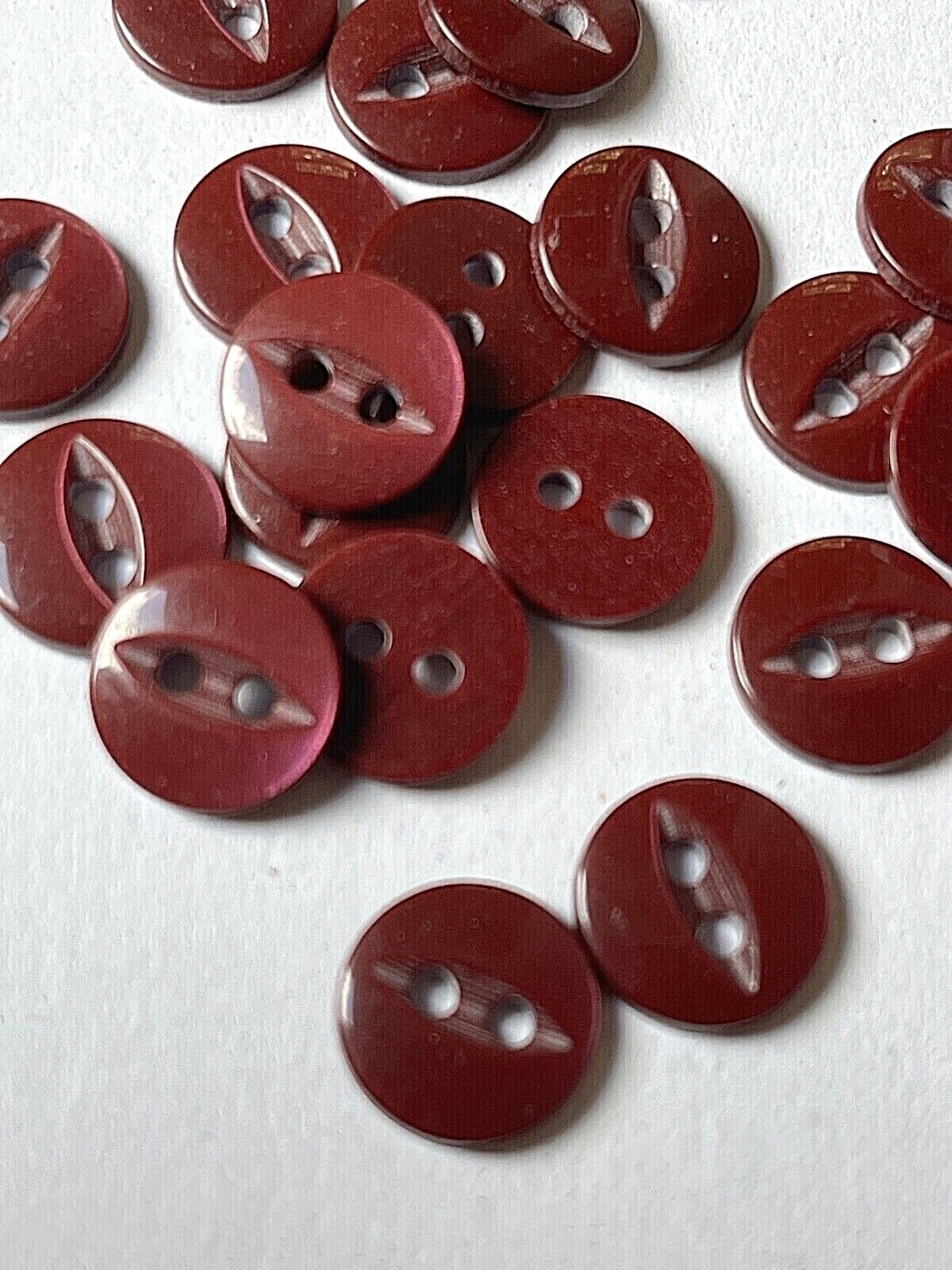 ROUND PEARLISED FISH-EYE BUTTONS - 16 & 19 MM. - 10 / 20 / 50 BUTTONS - 27 COLS | eBay