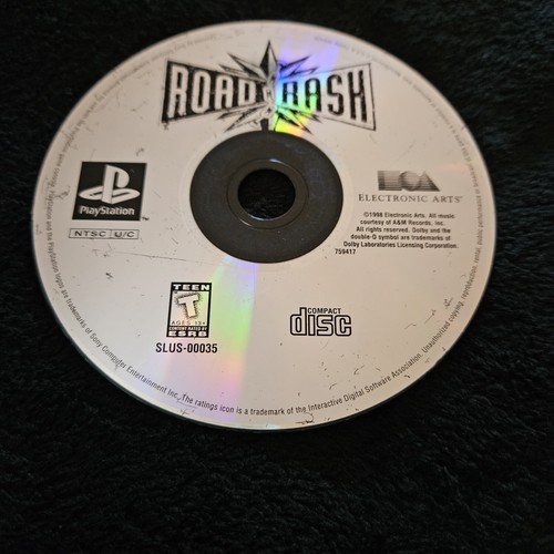 Road Rash (Sony PlayStation 1, PS1, 1995) Disc Only | eBay