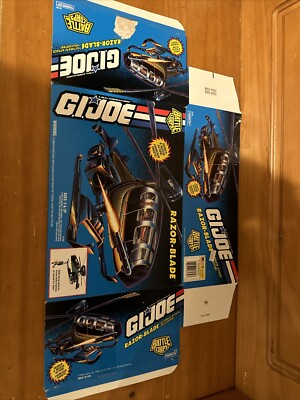 GI Joe 1994 Razor-Blade Ultimate Attack Helicopter Box Only | eBay