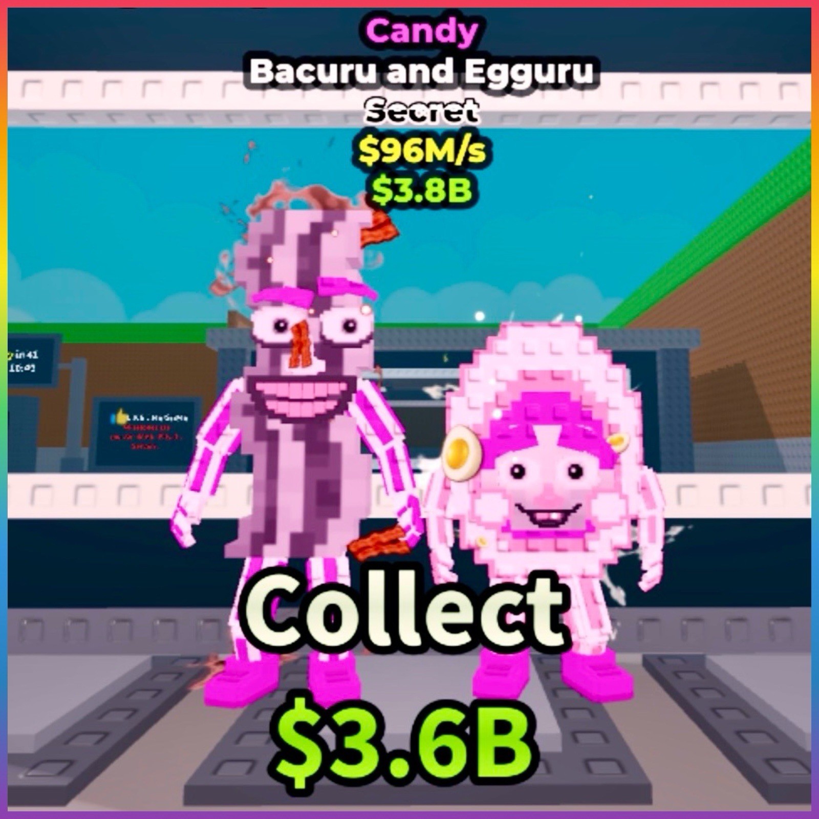 Bacuru and Egguru / CANDY 🍬 VERY RARE Steal a Brainrot🔥ROBLOX | eBay