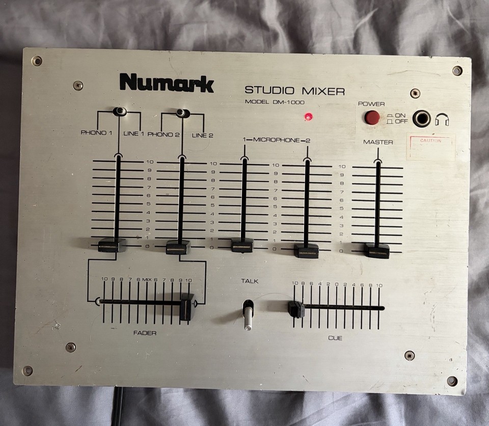 Numark dm-1000 Studio Mixer | eBay