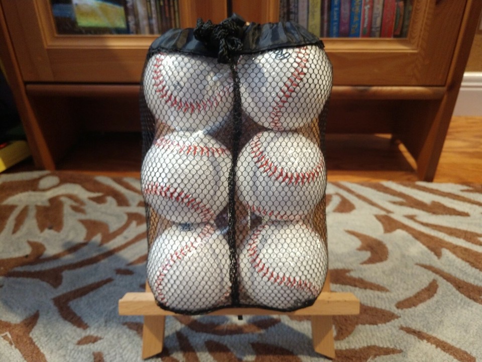 6 Rawlings Official Major League Baseballs, R8U Official League ...