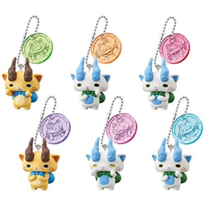 NEW Bandai Youkai Watch amulet Keychain Komasan set of 6 From Japan F/S ...