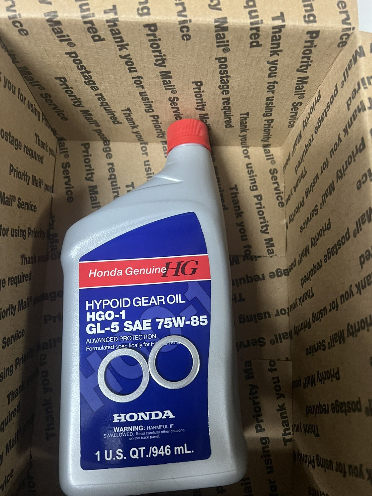 1 qts - Genuine Honda 08200-9014 Hypoid Gear Oil Hgo-1 Gl-5 75W-85 | eBay