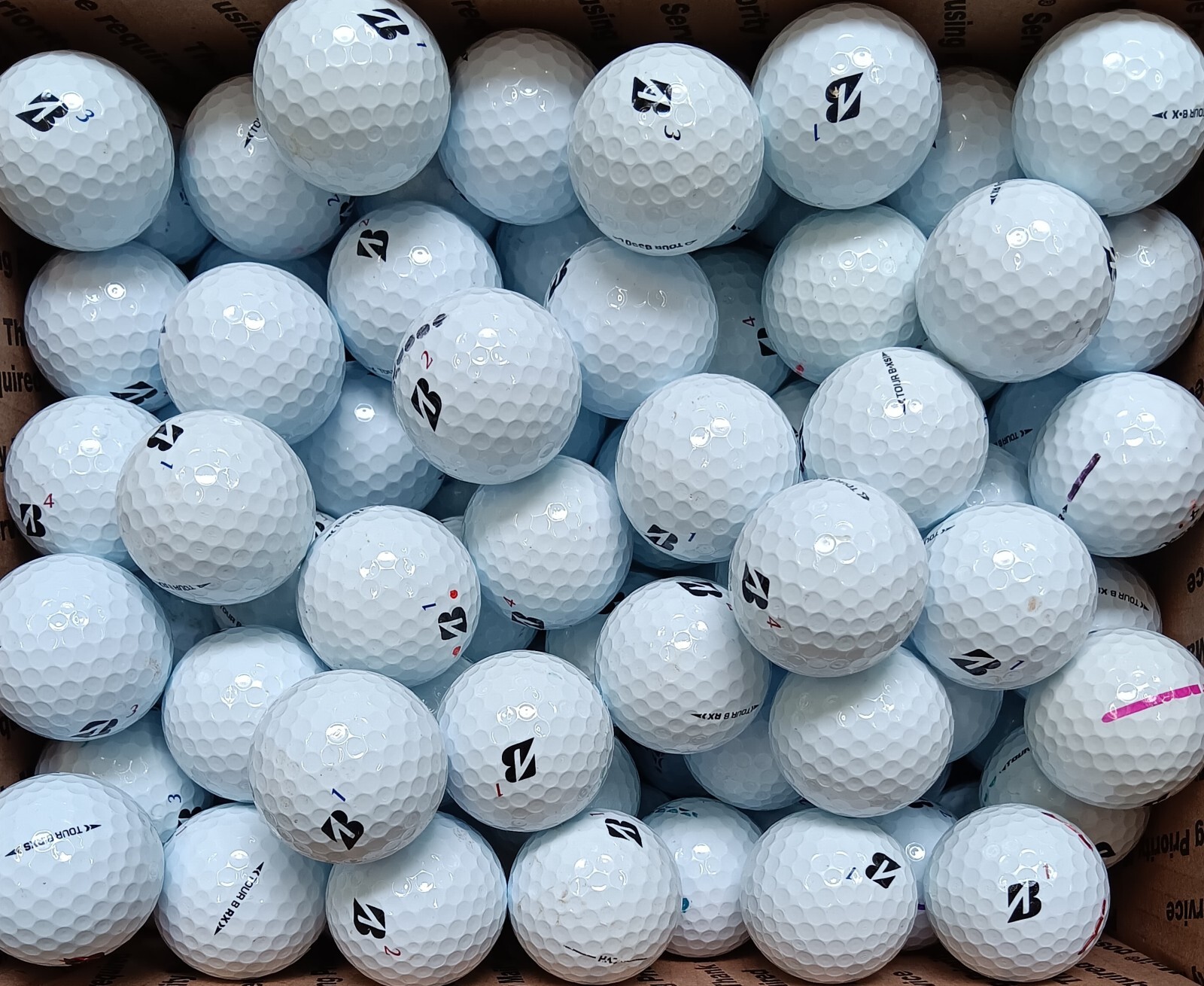 100 AAA TOUR BRIDGESTONE •••••• "TOUR B" Series •••••• Good 3A Golf ...