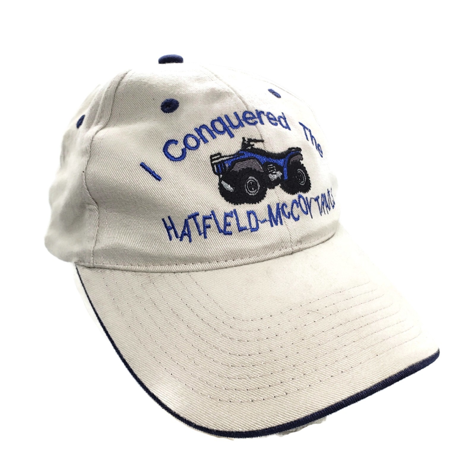I Conquered the Hatfield McCoy Trails Baseball Hat AT… - Gem