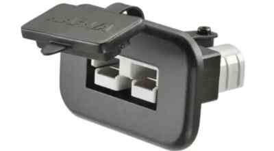 Narva 50A Anderson Plug Flush Mount with Cover Anderson Plug Mount ...