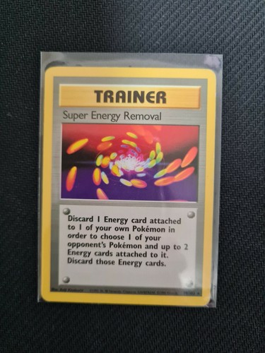 Super Energy Removal 79 Base Set Pokemon Card EX | eBay Australia