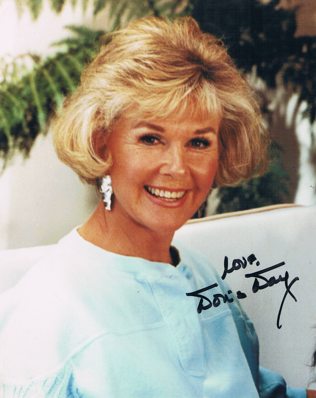 Doris Day 1922-2019 genuine autograph signed portrait photo 8"x10" US ...