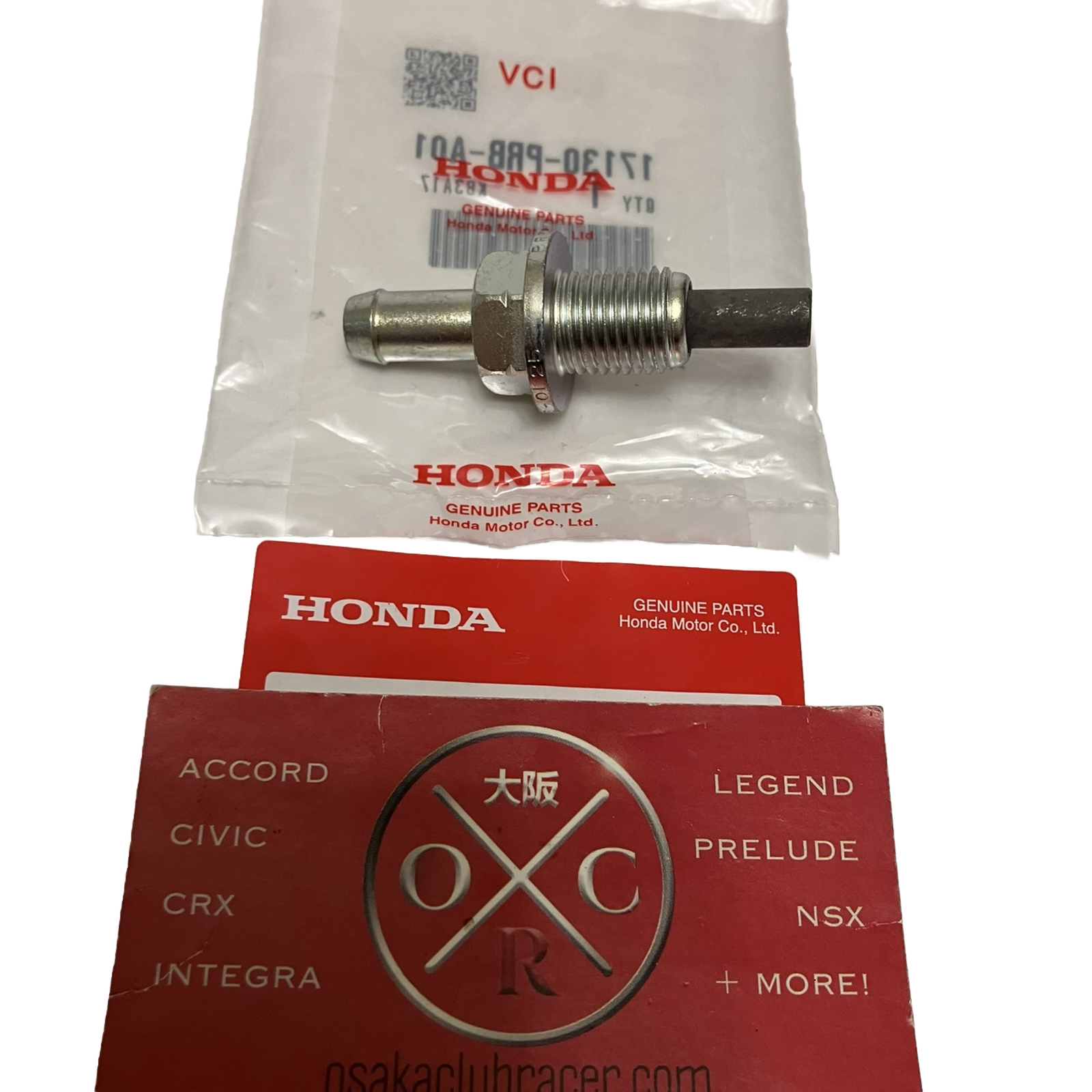 Genuine OEM Honda PCV Valve 02-05 EP3 Civic Si 02-06 RSX Type S 17130 ...