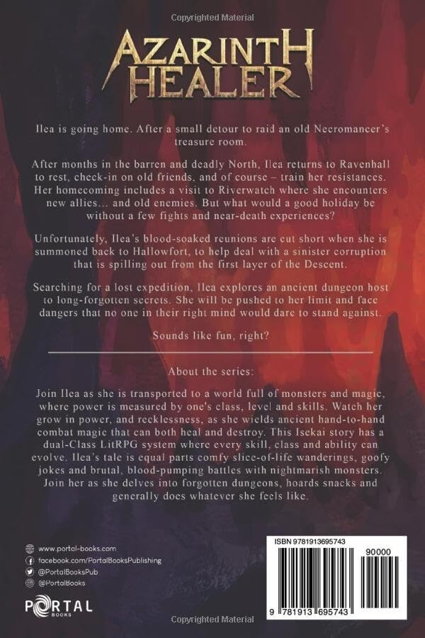 Azarinth Healer Book Four: A LitRPG Adventure⭐️⭐️⭐️⭐️⭐️ | eBay