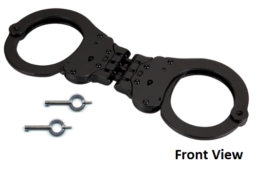 Alcyon Double Lock Black Police Speedcuffs Quickcuff Army Hinged ...