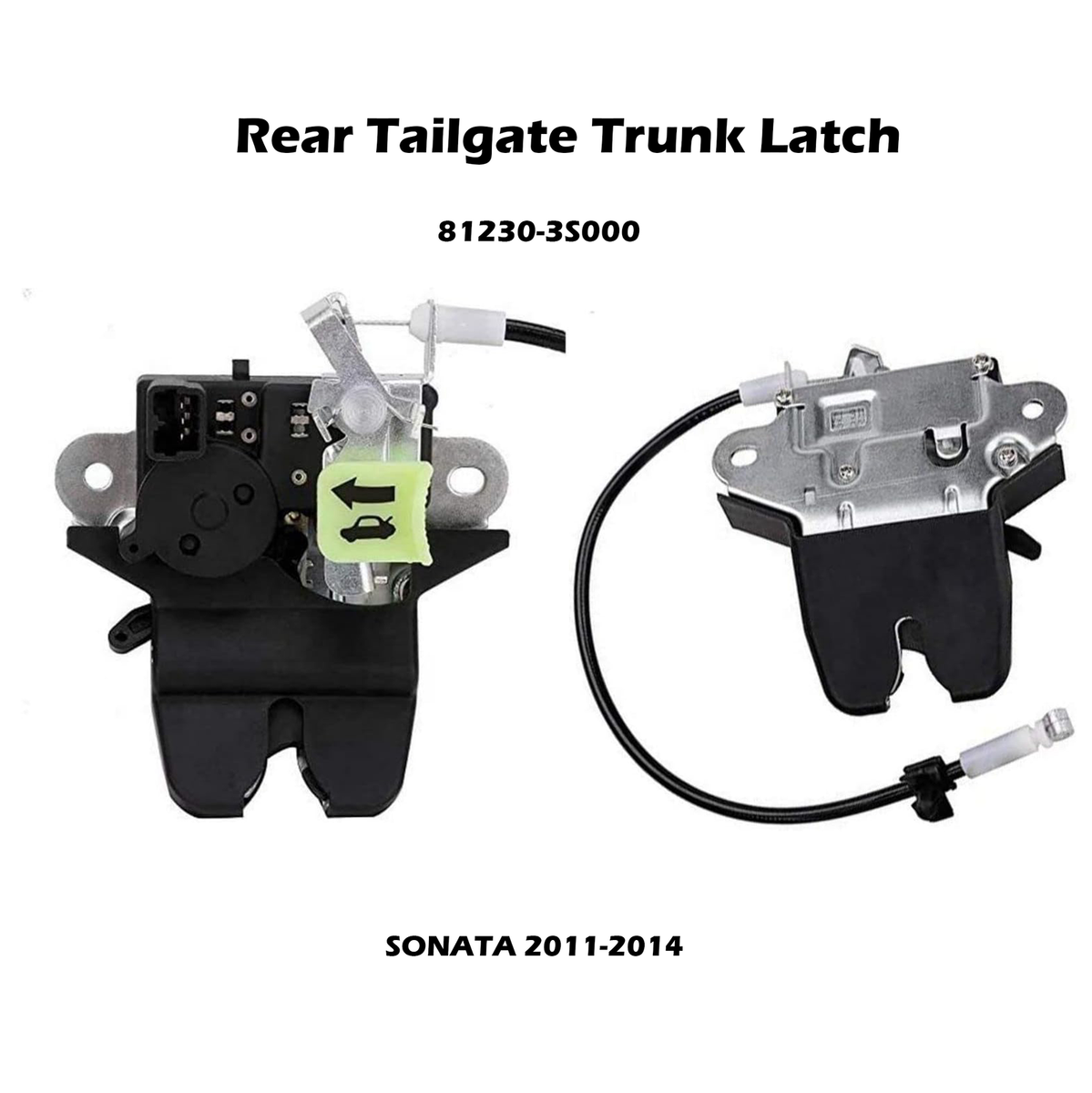 Genuine Kia Motor 81230-4D002 Sedona 2010-2014 Kia Trunk Lock Actuator ...