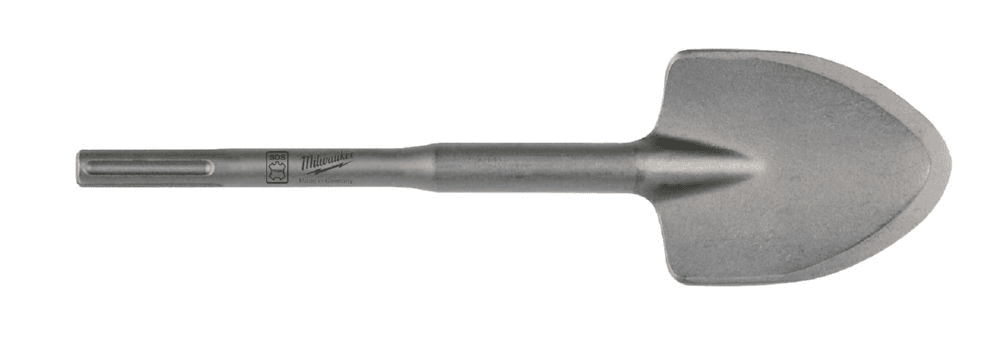 Milwaukee SDS MAX SPADE CLAY DRILL BIT 400mm Pointed End, Digging ...