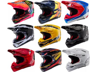 Alpinestars Supertech M10 Motocross Helmet SM10 Dirt Bike Riding MX ATV ...
