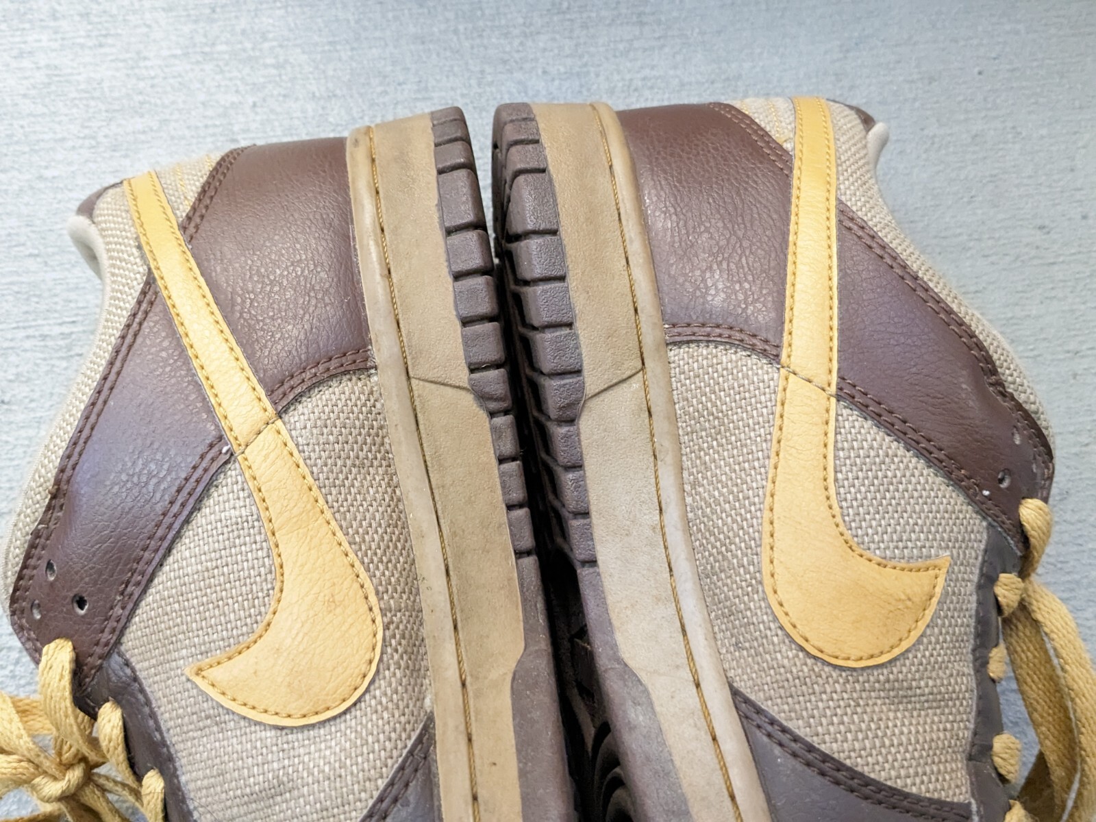 Nike SB Dunk Low 6.0 Dark Brown Tan Mocha Men 8.5 Sneakers Shoe 314142 ...