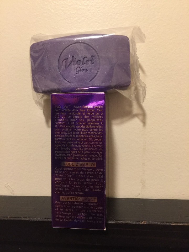 Violet Glow Extensive Exfoliating Purifying Soap. FREE SHIPPING | eBay