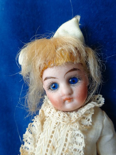 Antique doll mignonette doll closed mouth cute dollhouse doll | eBay UK
