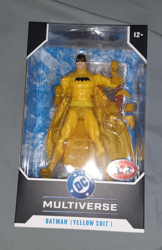 MCFARLANE DC MULTIVERSE BATMAN (YELLOW) DETECTIVE 241 RED PLATINUM 7 ...