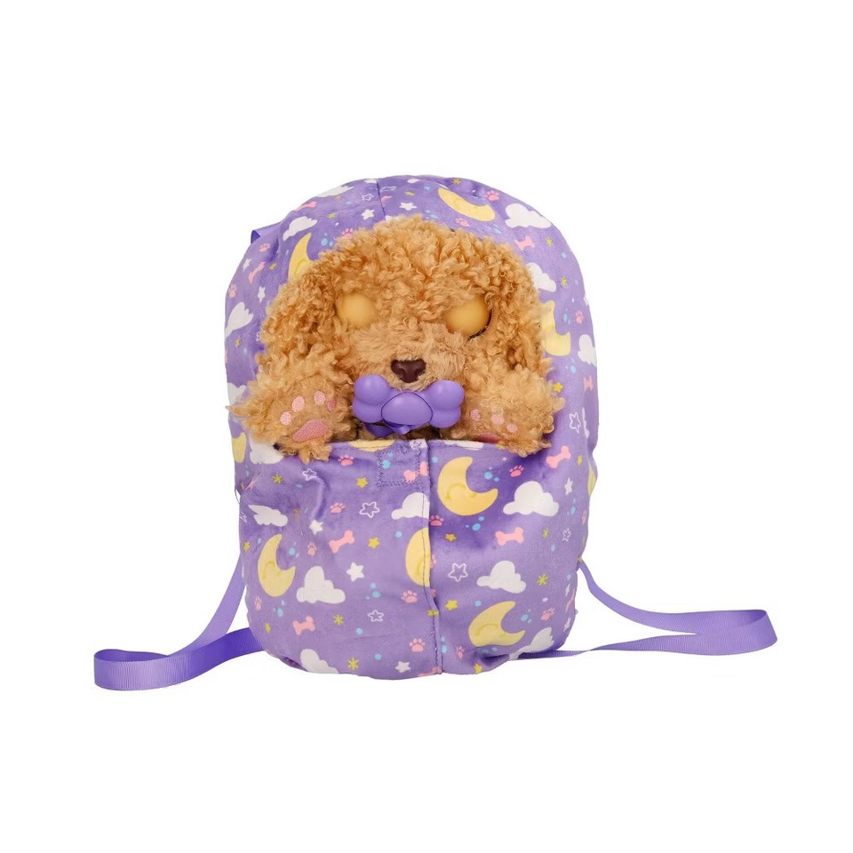 Baby Paws Love & Care Labradoodle Soft Interactive Plush Puppy with 15 ...