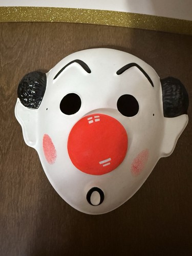 Kukla Clown halloween mask vintage 1950s KUKLA FRAN OLLIE TV puppet ...