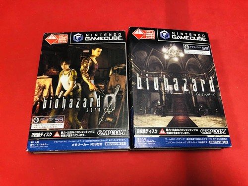 Resident Evil 0 Biohazard 0 Set Stickers Postcard Nintendo GameCube ...