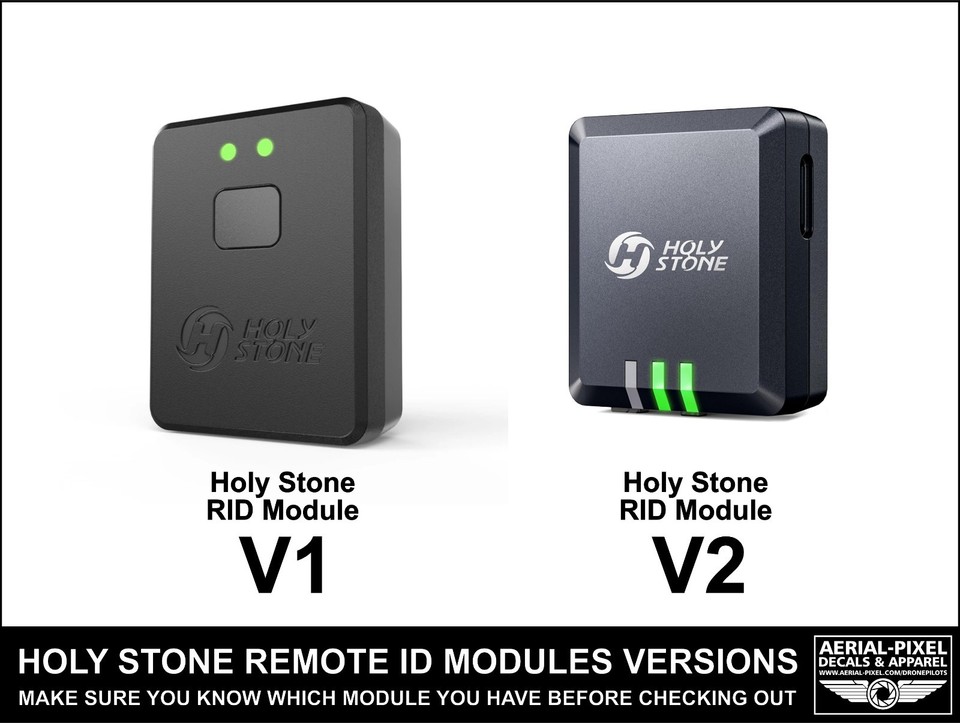 Phantom 4, 3, 2 Series Holy Stone Remote ID Module Mount-RID Module Not ...