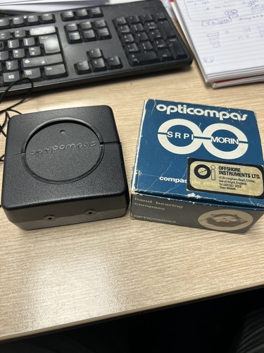 Rare Opticompas Nautical Navigation Offshore Compass with Tritium Gas ...