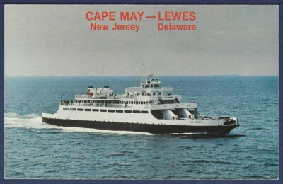 Ferry Boat CAPE HENLOPEN on the Cape Mays, NJ to Lewes, DE Route | eBay
