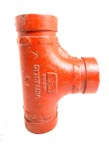 Victaulic Style 20 Straight Tee 1-1/2" Grooved End IPS Pipe Fitting | eBay