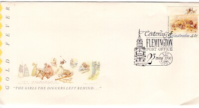 1990 May 23rd. Commemorative Cover. Centenary of Flemington Post Office ...
