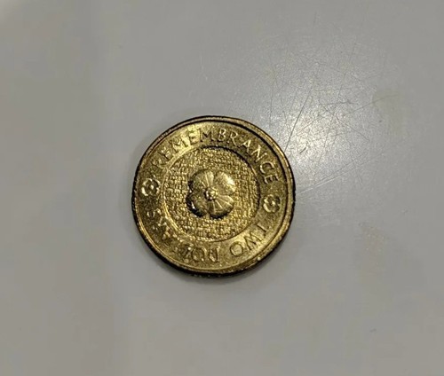 2012 Two Dollar $2 Coin Remembrance Day Gold Poppy. Free Postage. Circulated. | eBay Australia
