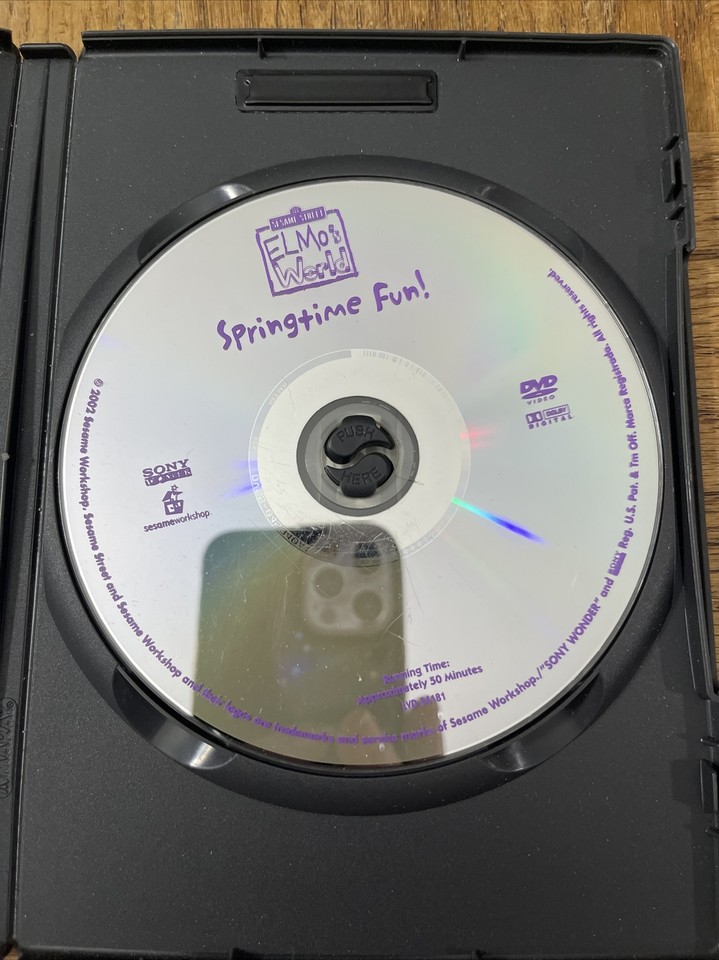 Sesame Street Elmos World Springtime Fun DVD 74645418193| eBay