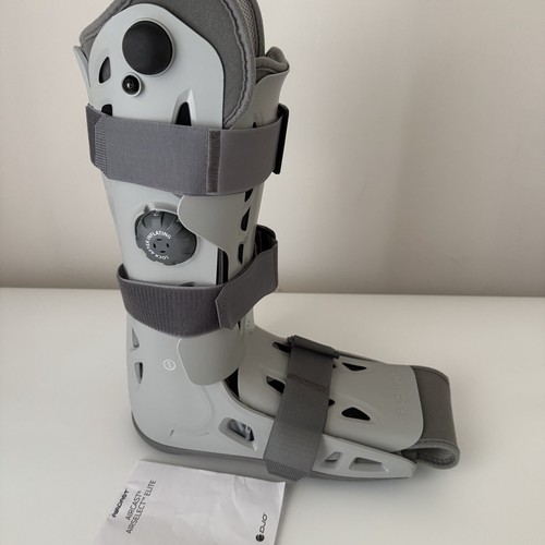 Aircast Walking Boot Size XL Airselect Elite Cast Gray, Excellent | eBay